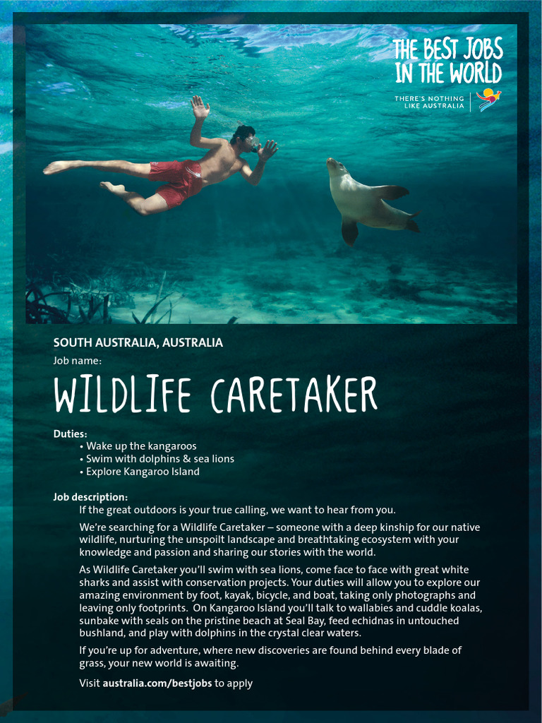 Wildlife Caretaker Ad | PDF