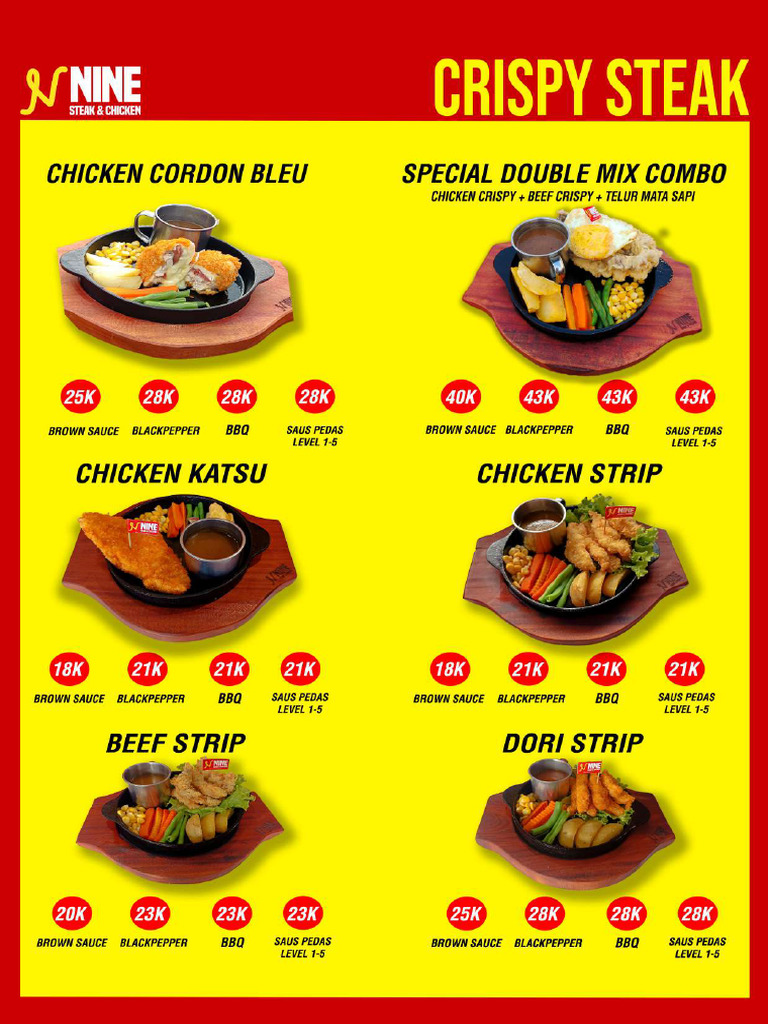 Menu Crispy Steak 2 | PDF
