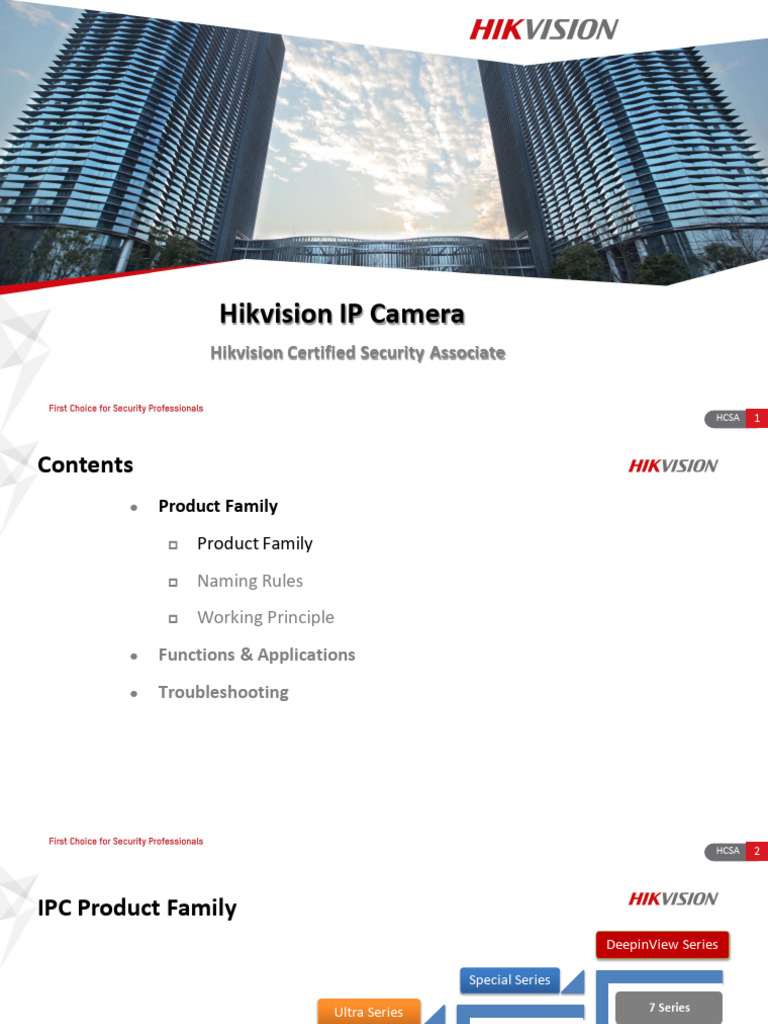 Hikvision IP Camera | PDF | Exposure (Photography) | Camera