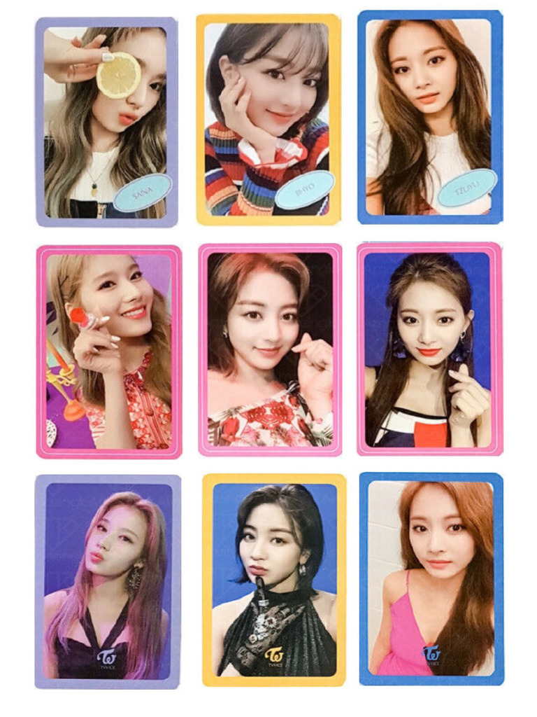Twice FANCY photocards | PDF