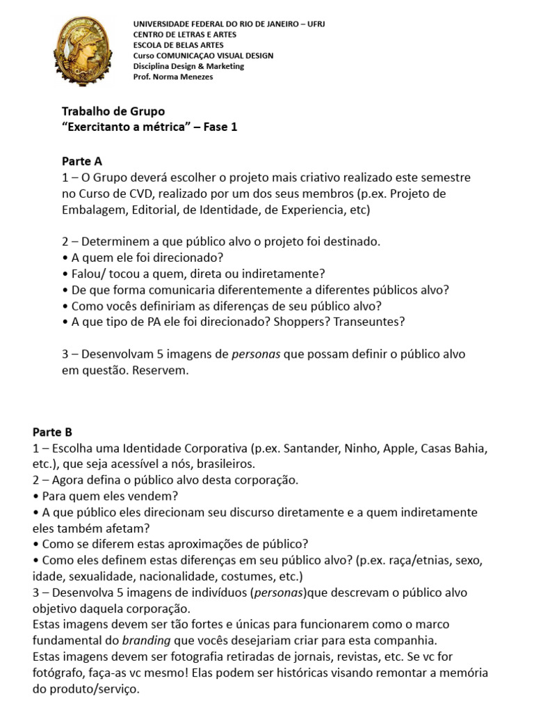 Exerc_Metrica_Fase 1 | PDF