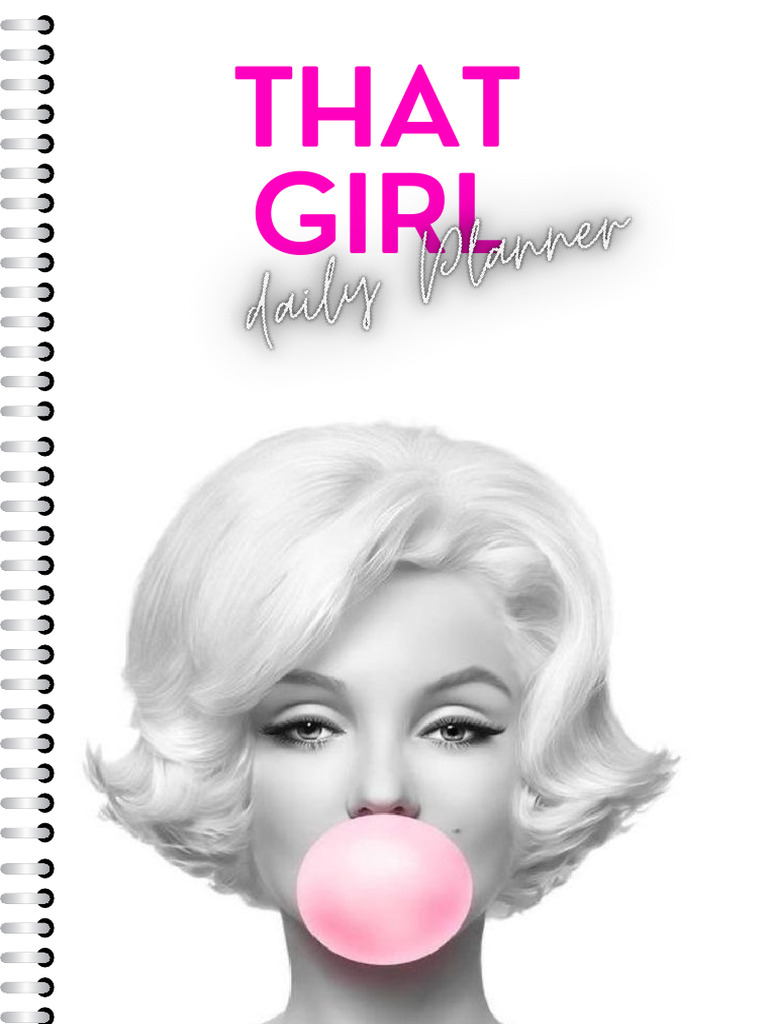 That Girl Daily Planner PDF | PDF