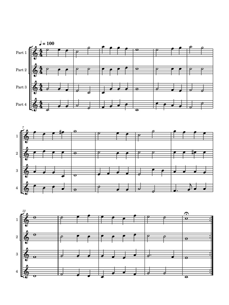 Chorales | PDF