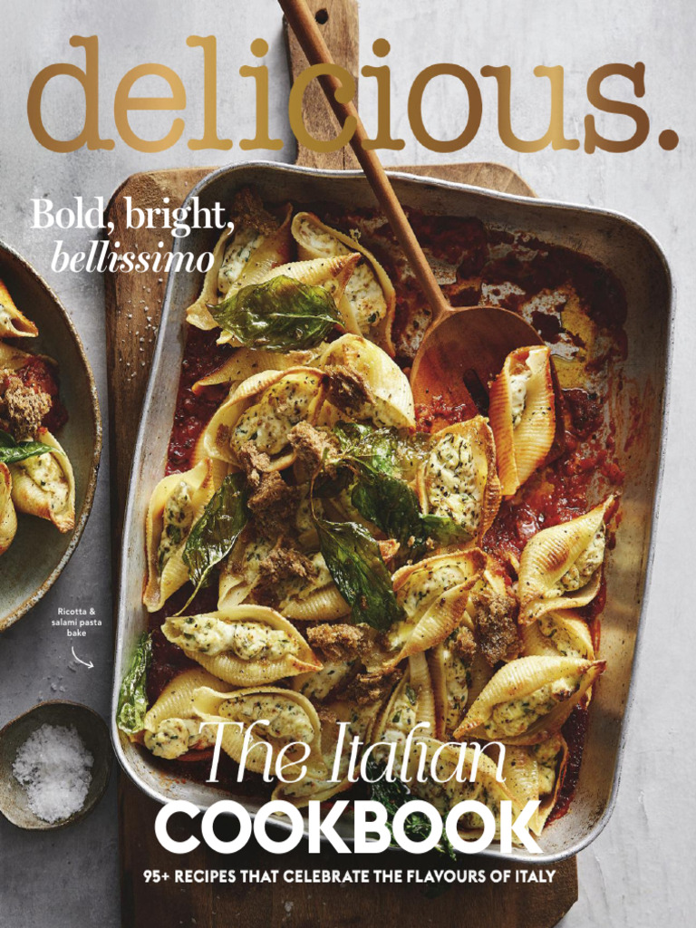 Delicious Cookbooks - The Italian Cookbook 2025 | PDF | Pasta | Foods