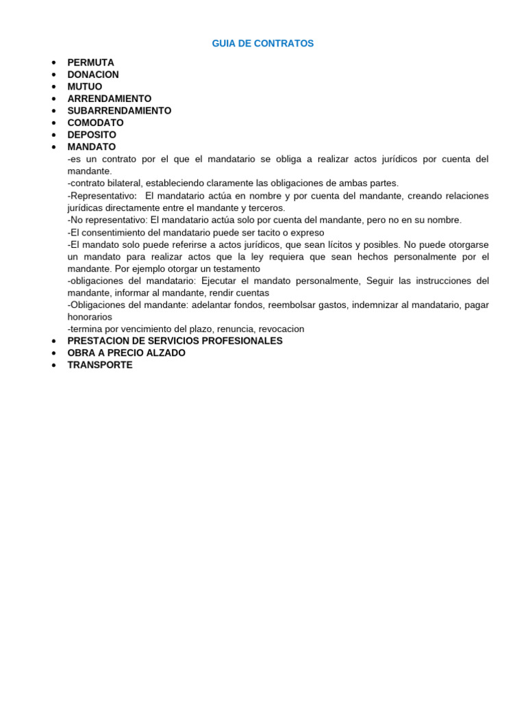 Guia de Contratos | PDF