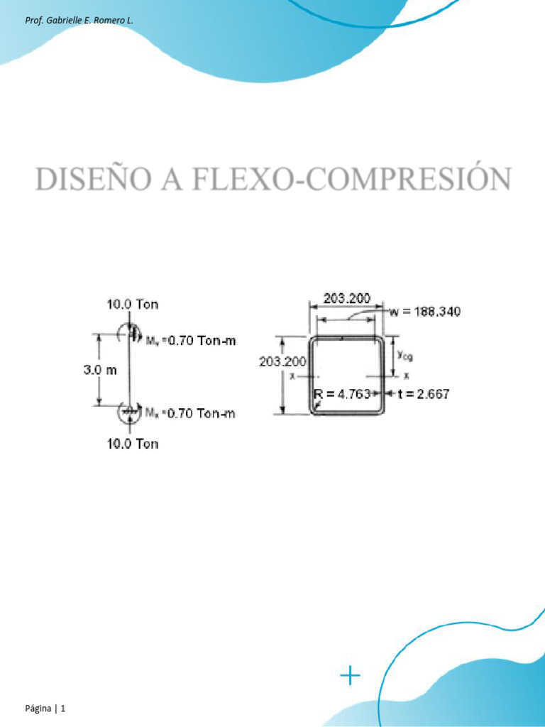 Diseño A Flexo-Compresión | PDF