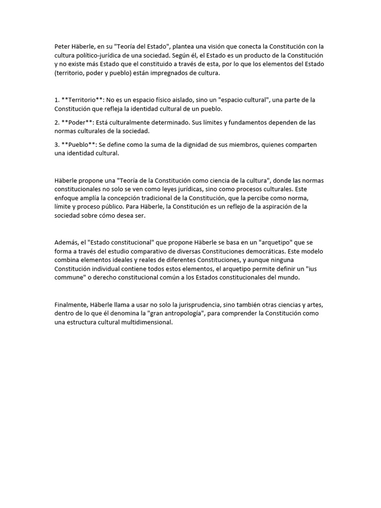Teoría del Estado y Cultura Jurídica | PDF