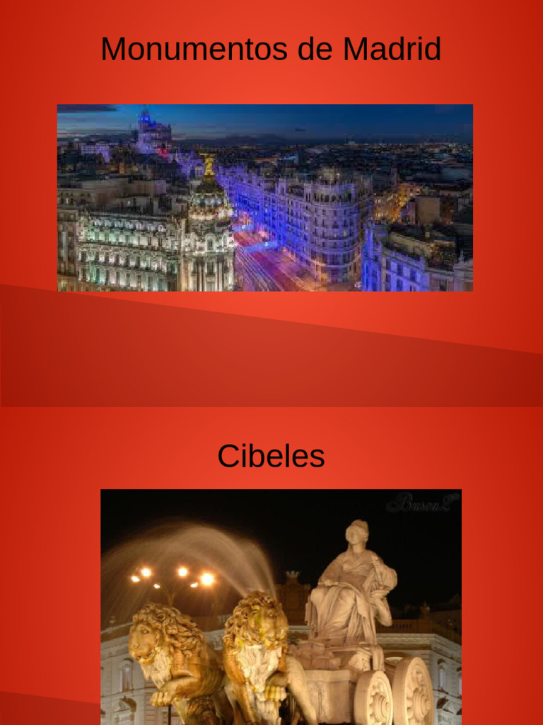 Monumentos de Madrid. | PDF