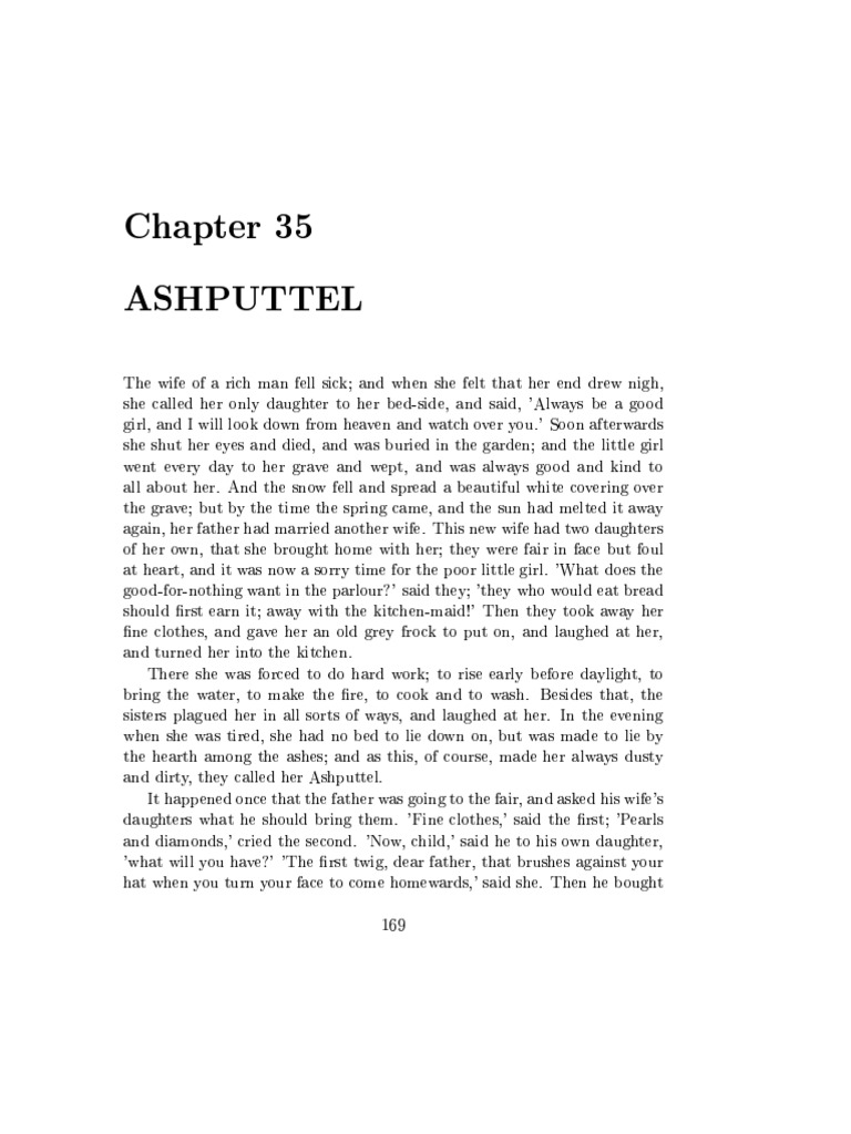 Ashputtel | PDF
