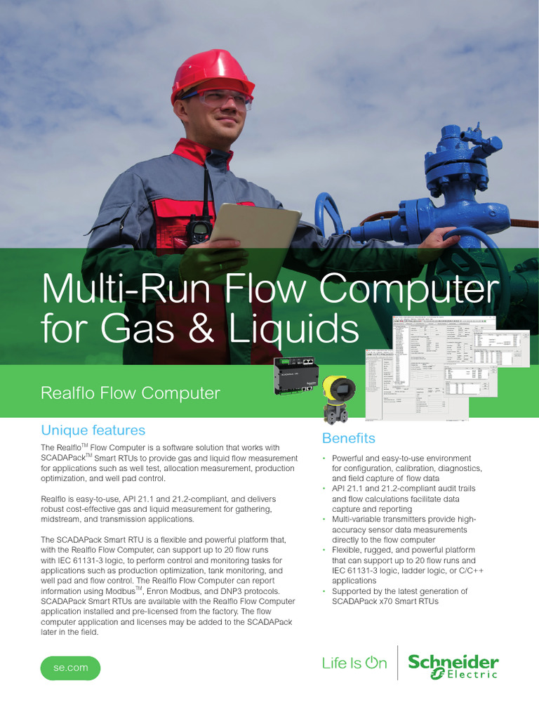 Realflo Flow Computer Datasheet | PDF | Programmable Logic Controller ...