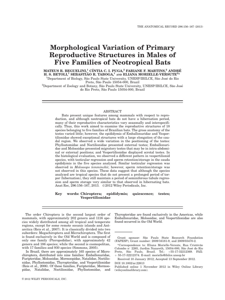 2012_Beguelini_Morphological Variation of Primary Reproductive ...