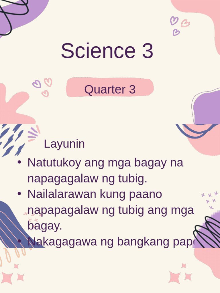 Science PPT Q3 Week 1 Day 5 | PDF