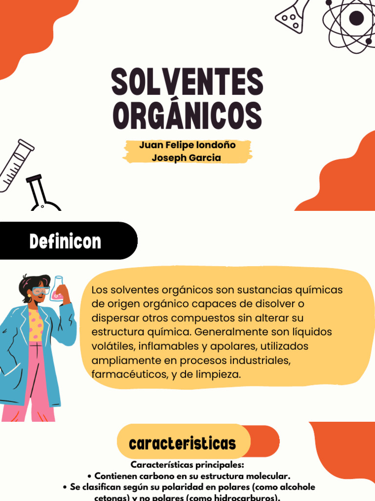 Solventes | PDF | Solvente | Compuestos orgánicos