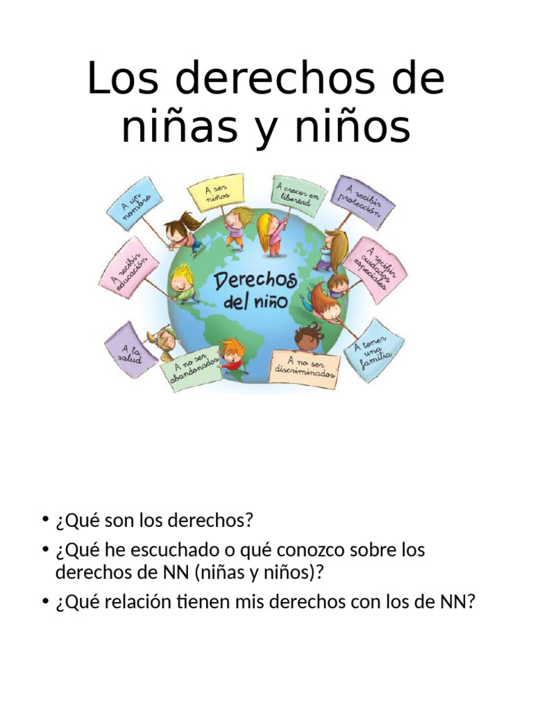 Derechos de Niñas y Niños | PDF