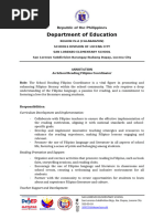 Narrative Report Matatag Training Day 4 | PDF | Teachers | Curriculum