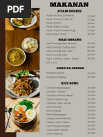 Restoran Mahbub Food Menu | PDF | Foods | Cuisine