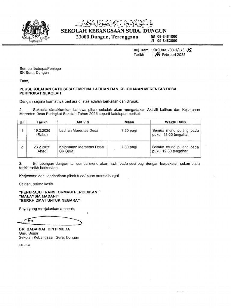 Satu Sesi Merentas Desa | PDF