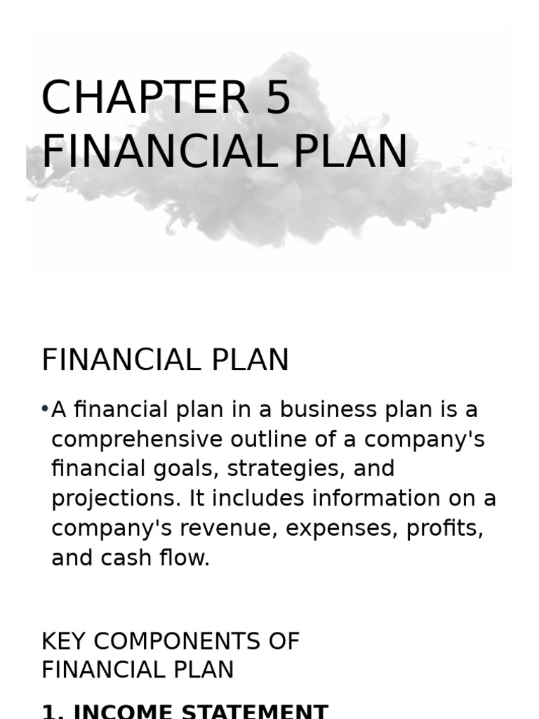 CHAPTER 5 Financial Plan | PDF