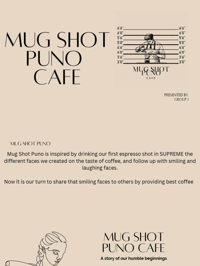 Mug Shot Puno Cafe: Best Coffee in Tarlac | PDF | Drink | Coffee