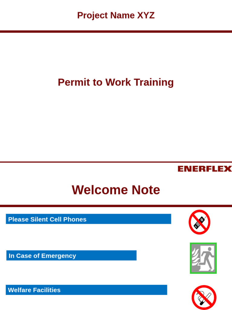 Enerflex PTW Training - P110 | PDF | Combustion | Hazards