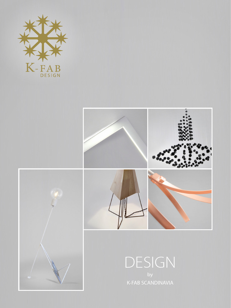 K-FAB Scandinavia Lamp Designs | PDF | Light