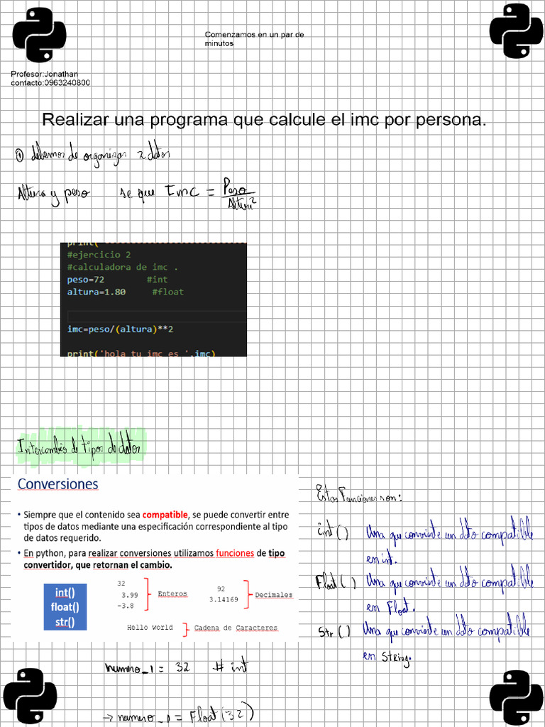 CLASE Programación | PDF