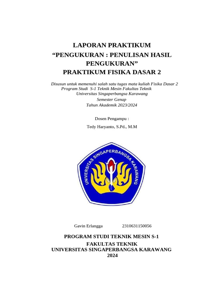 Laprak Fisika2 | PDF
