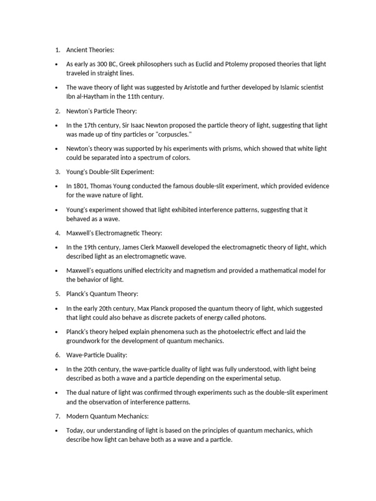 Ancient Theories light | PDF