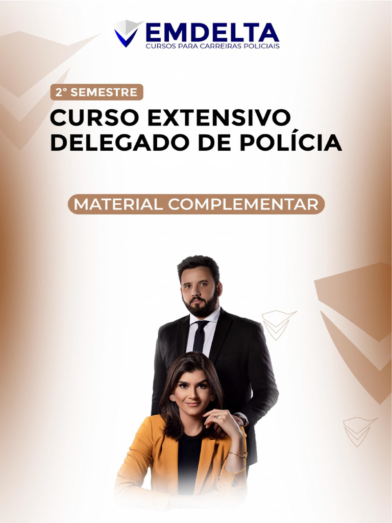 Material Complementar Semana 1 Extensivo 2025 | PDF | Direito Penal | Criminologia
