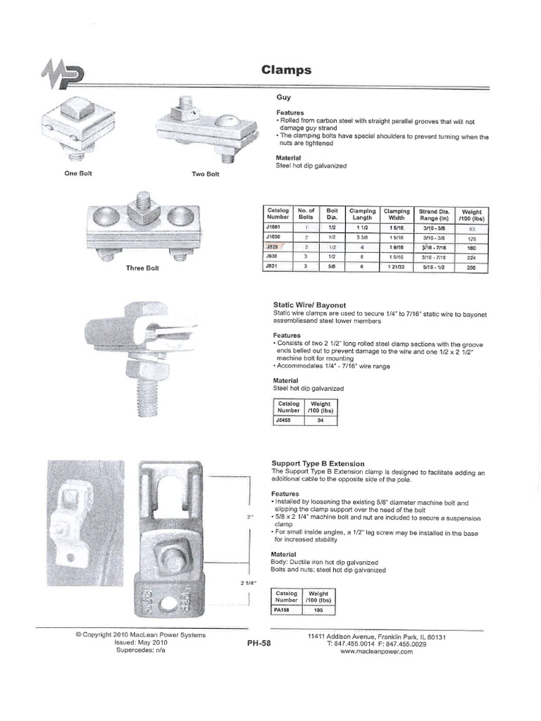 Brosur MP Clamps | PDF
