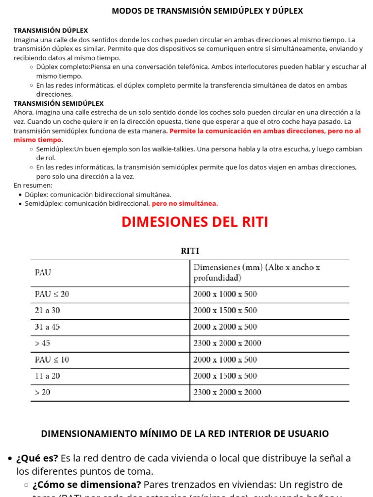 Transmisión Dúplex y Semidúplex Explicada | PDF | Duplex ...