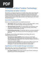 WTG Overview | PDF | Wind Power | Wind Turbine