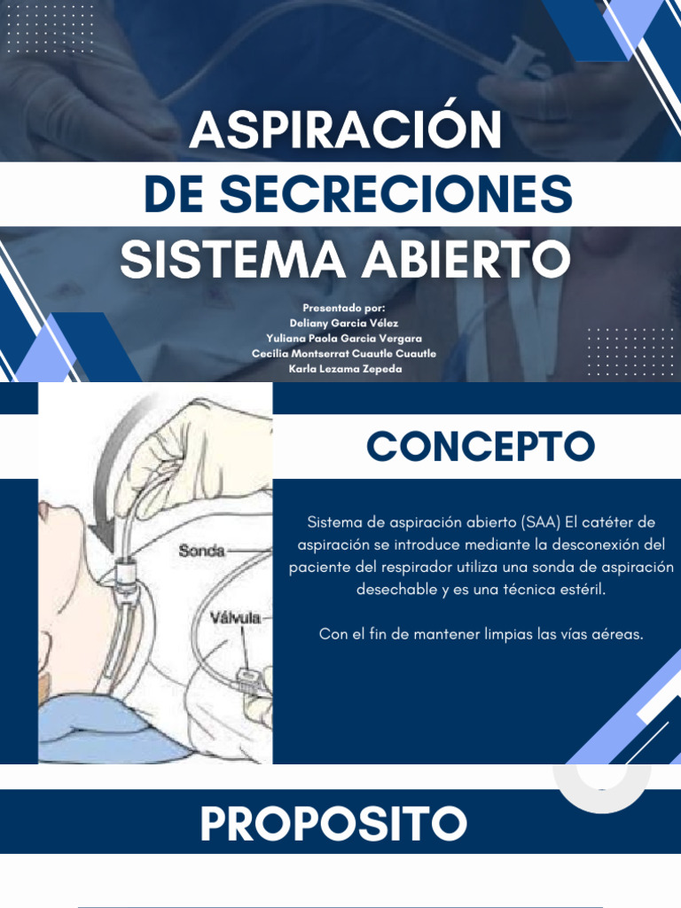 Aspiración De Secreciones Guía Práctica Pdf Sistema Respiratorio
