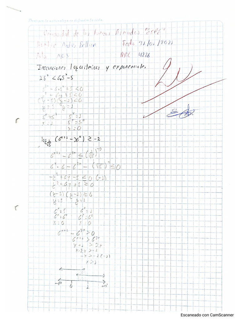 Deber 2 p2 Álgebra | PDF