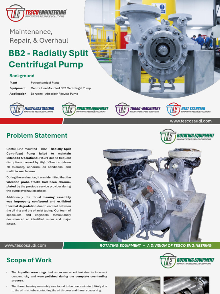 Solving Bad Actor Pump Problems Holistically | PDF | Pump | Bearing ...