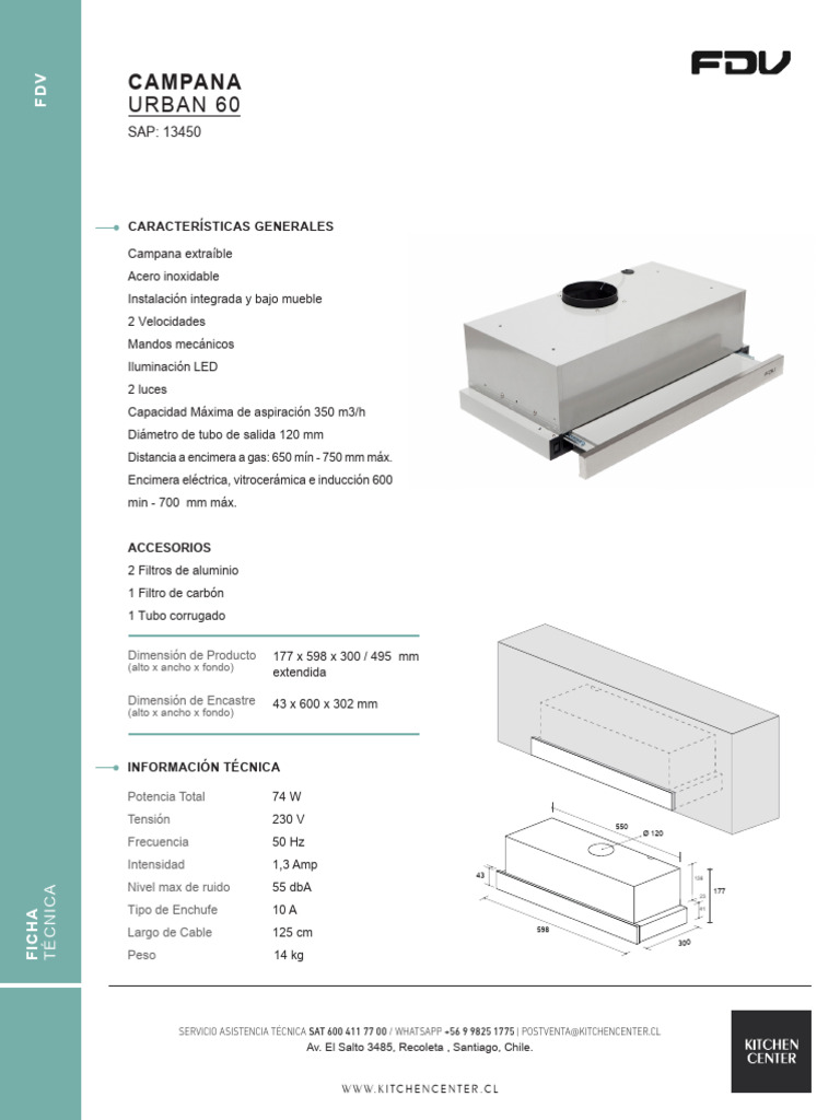 FT Campana FDV Urban 60 | PDF