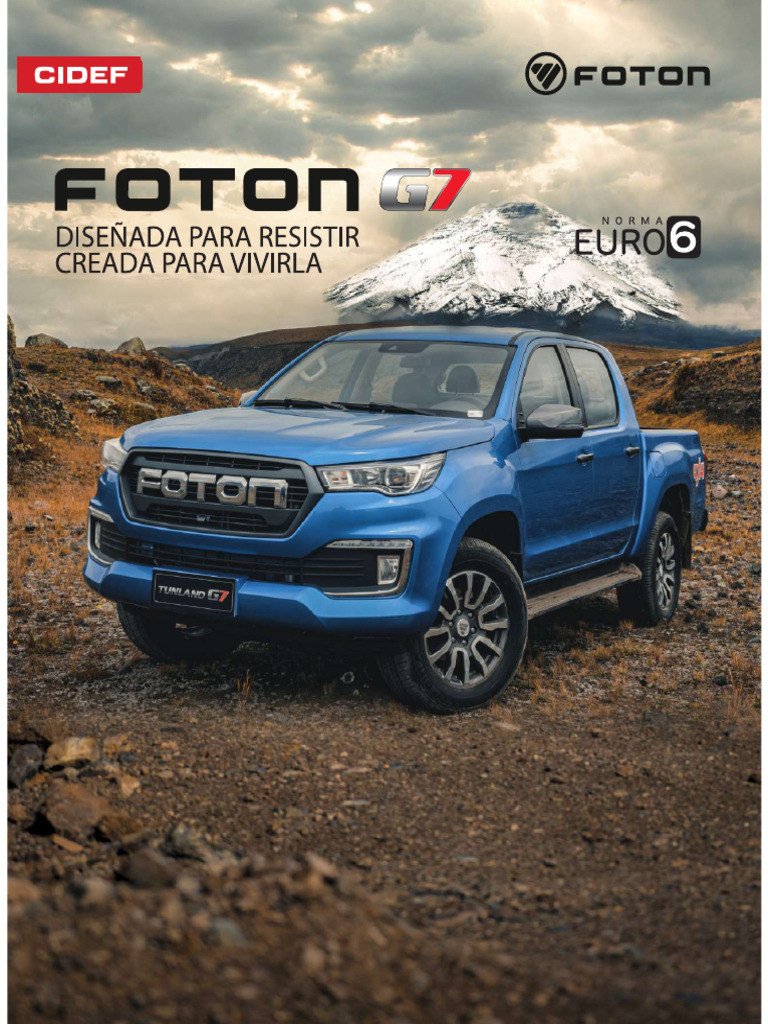 FOTON G7 Euro6 2024 | PDF