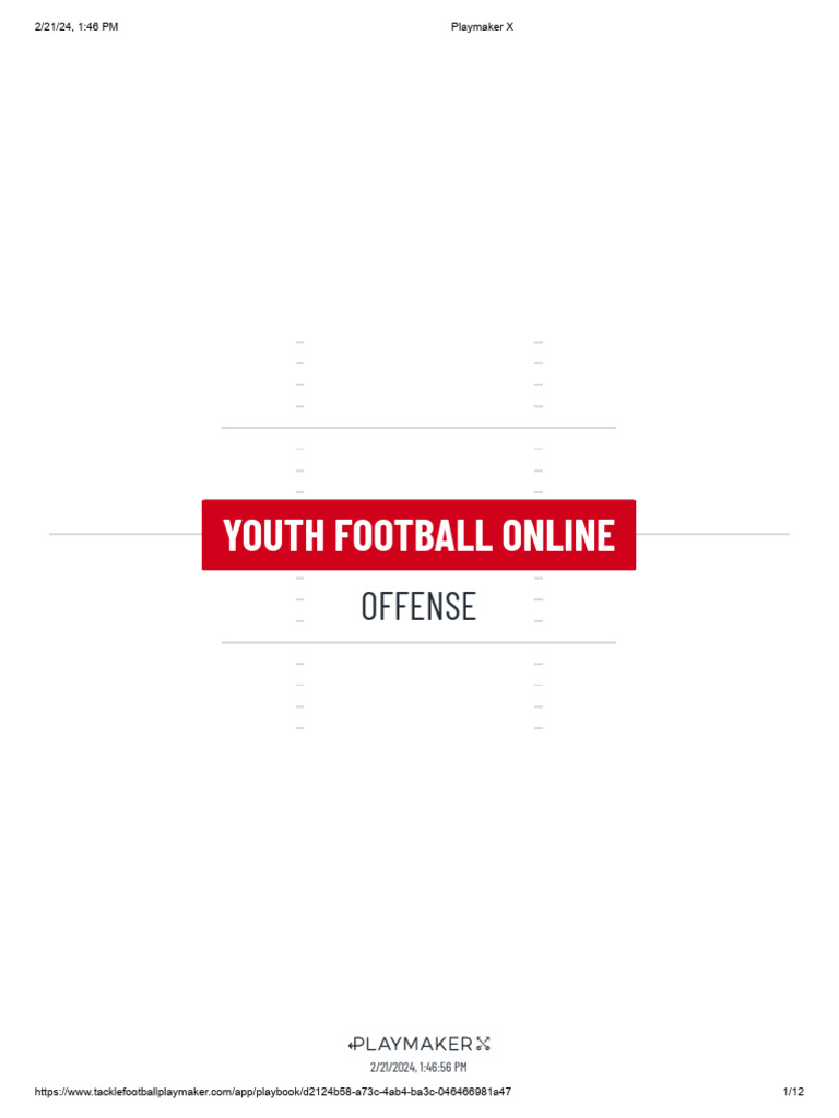 YFO 7v7 Bonus Playbook 2x2 Final Vearcd | PDF | American Football ...