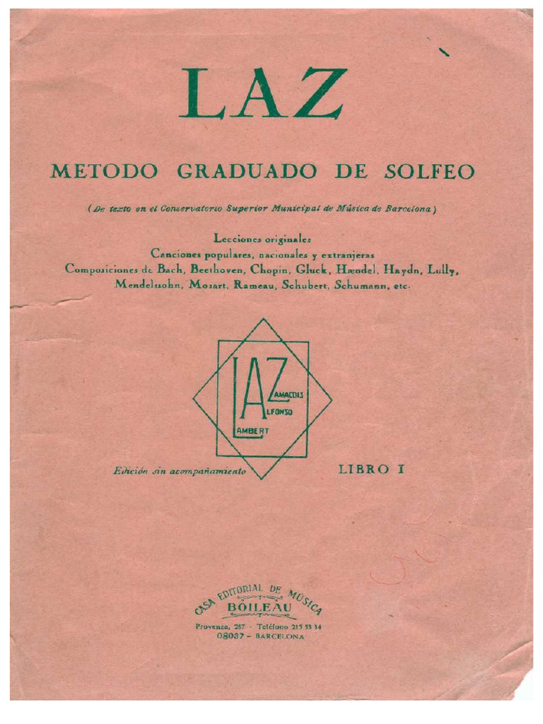 Idoc - Tips Metodo de Solfeo Laz 1 | PDF
