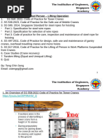 Crane Lifting Safety Factor Calculation | PDF