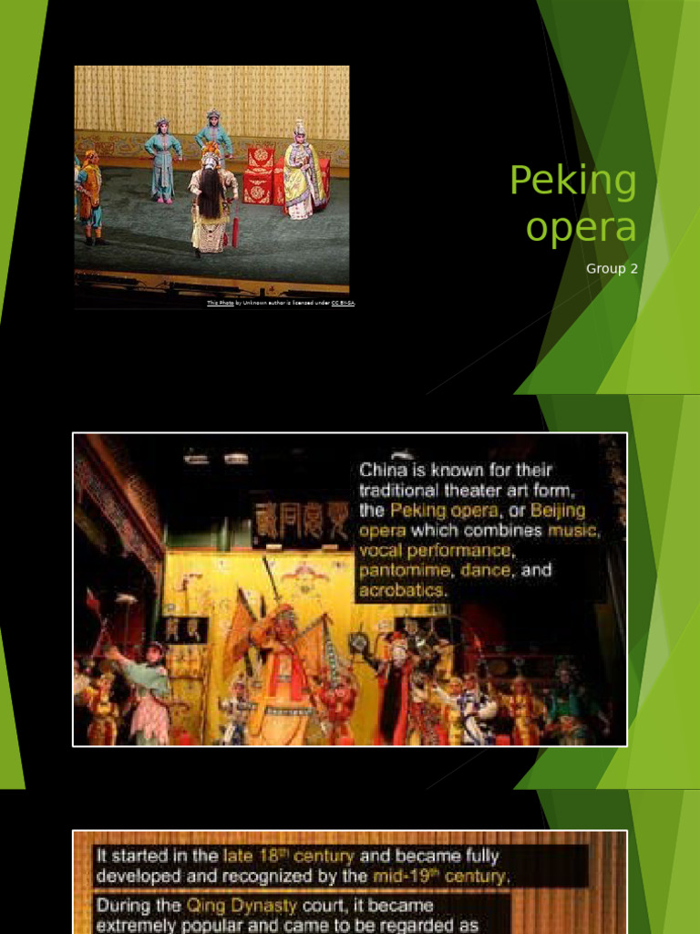 Group 1 (Peking Opera) | PDF