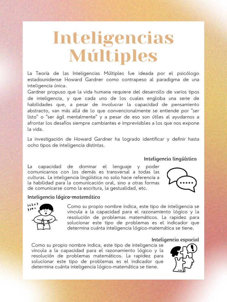 Howard Gardner | PDF | Inteligencia | Neurociencia