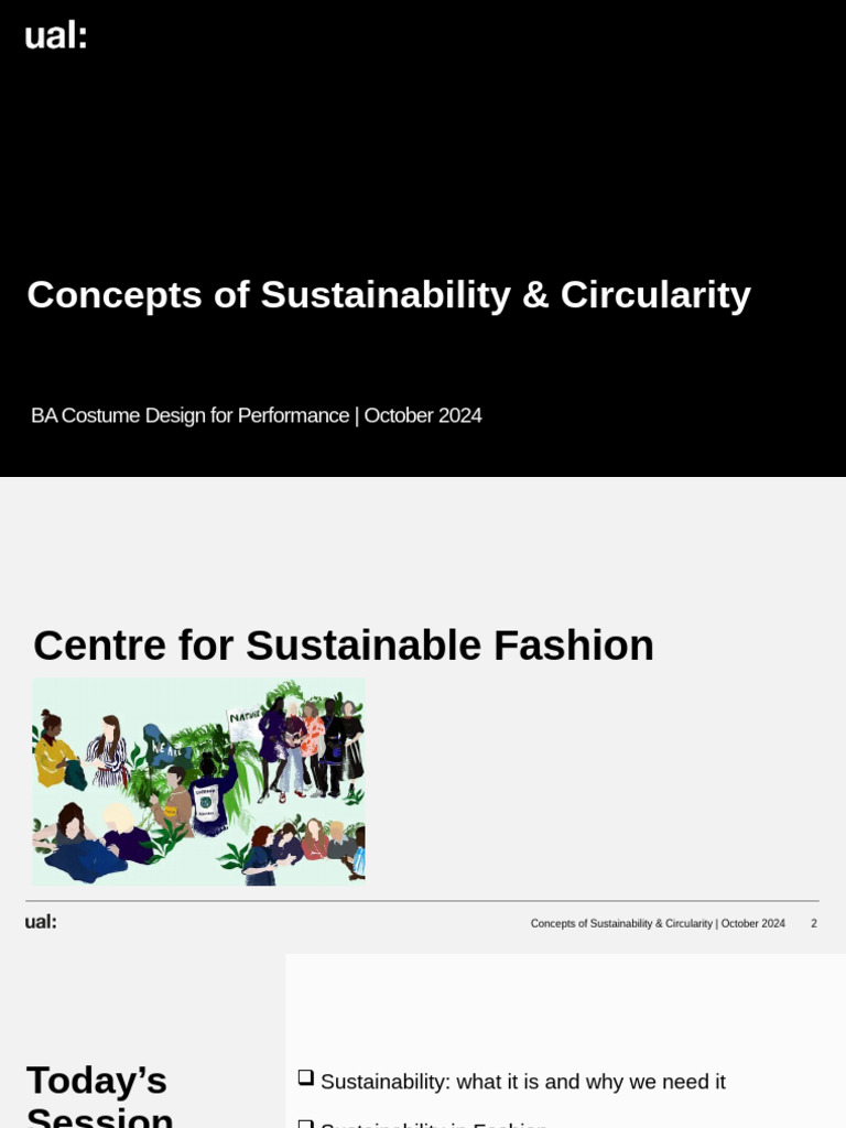 Intro to Sustainability Circularity - Costume 3 | PDF | Sustainability ...