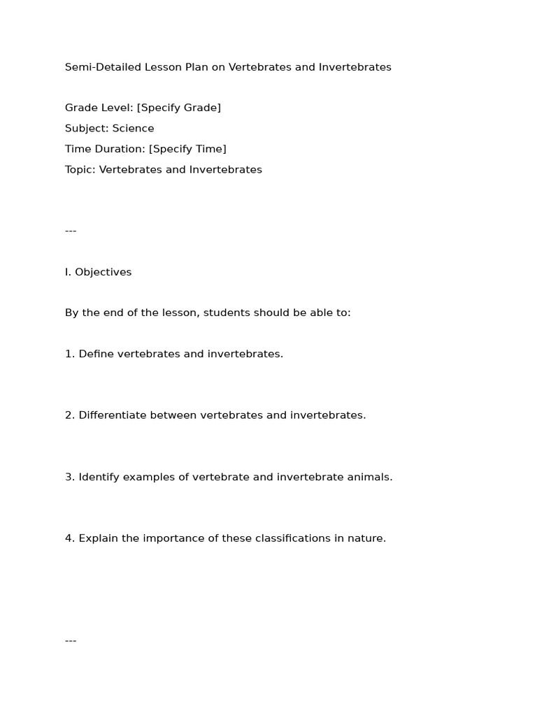 Semi Detailed Lesson Plan in Science | PDF