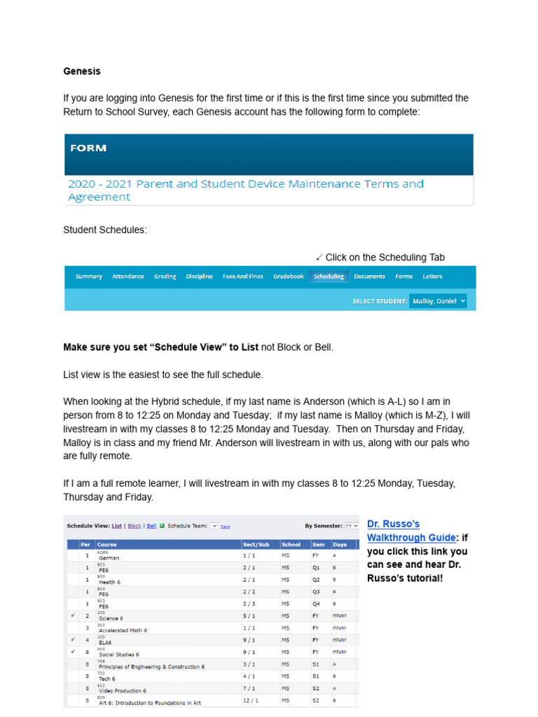 How To Read My HMS Schedule | PDF | Human Communication | Learning
