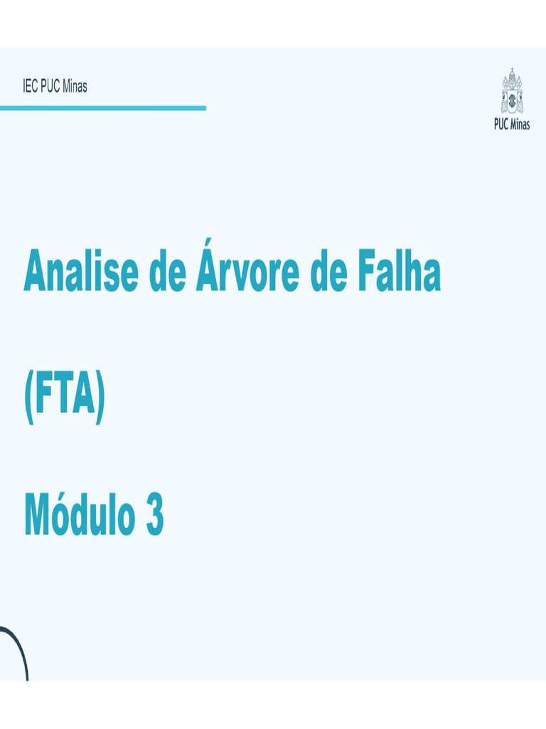 4.1 - FTA - Árvore de Falha | PDF