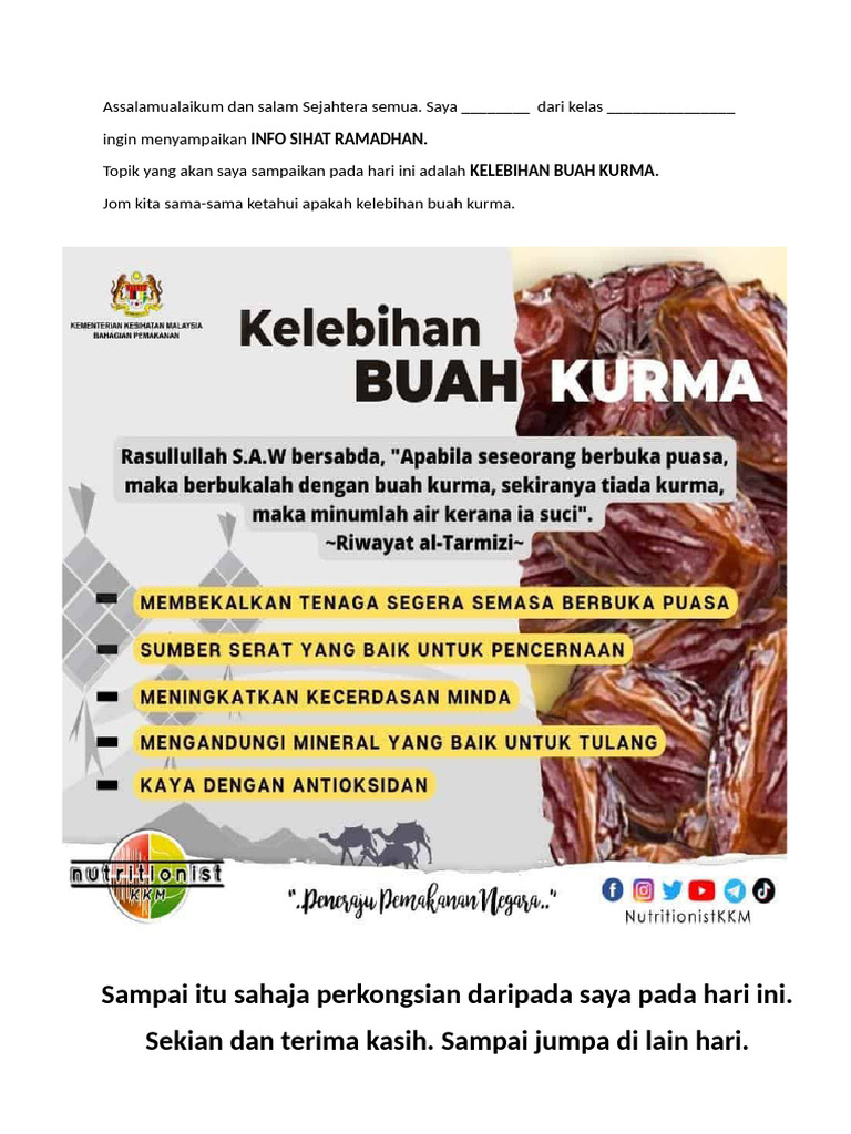 Kelebihan Buah Kruma | PDF