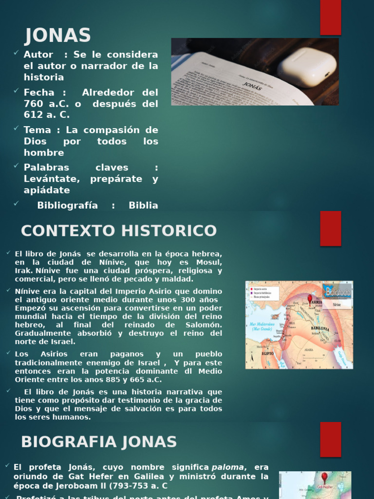 Exposicion Profeta Jonas | PDF | Jonás | Creencia religiosa y doctrina