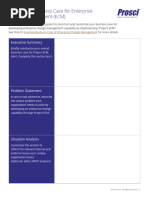 Prosci PCT Assessment Template | PDF | Change Management | Project ...