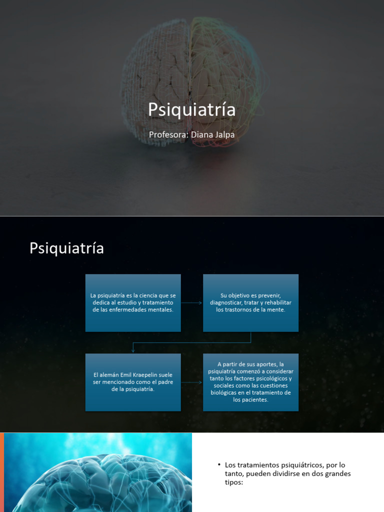 Introducción a la Psiquiatría y Salud Mental | PDF | Psiquiatría | Mente